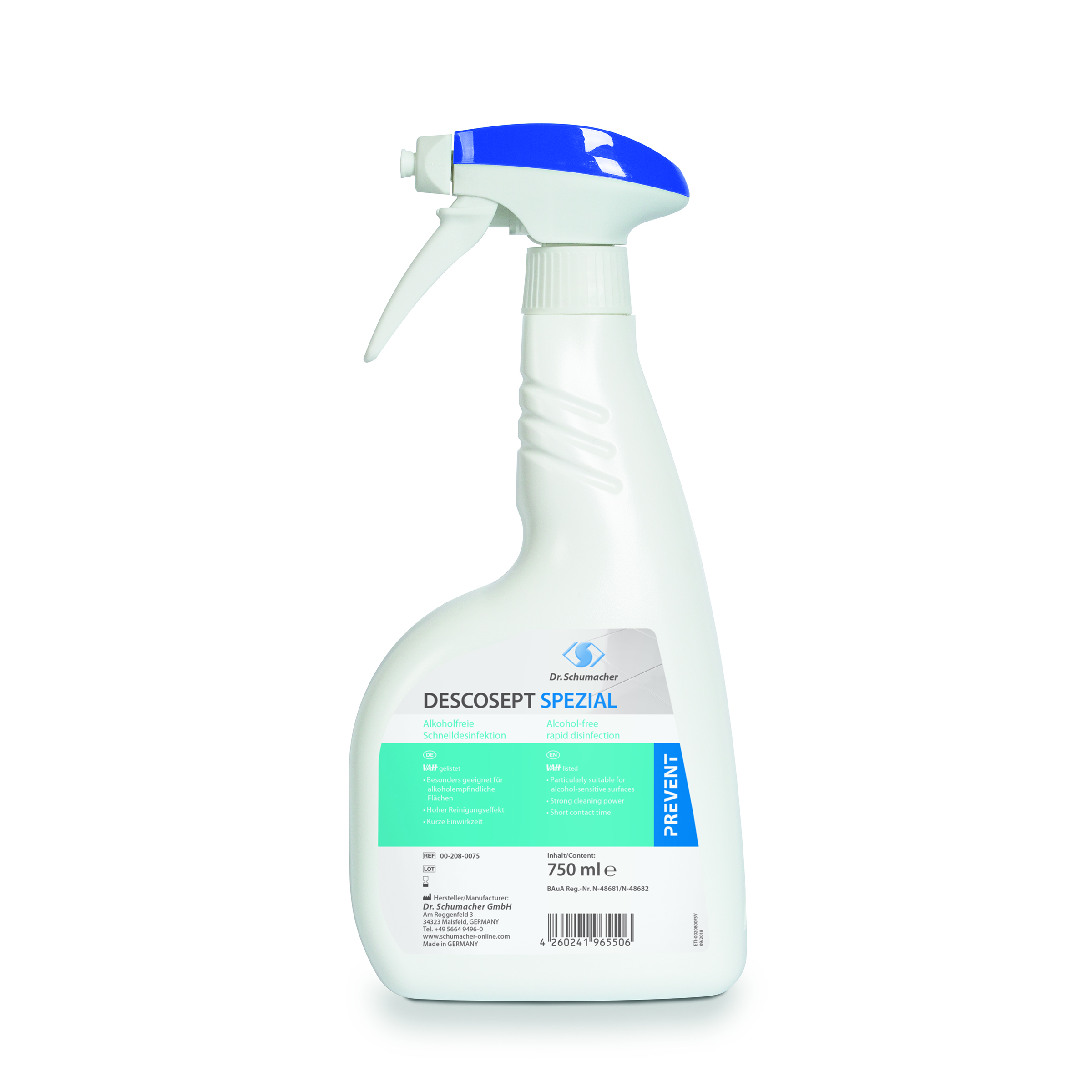 Dr. Schumacher Descosept Spezial, 750 ml Sprühflasche